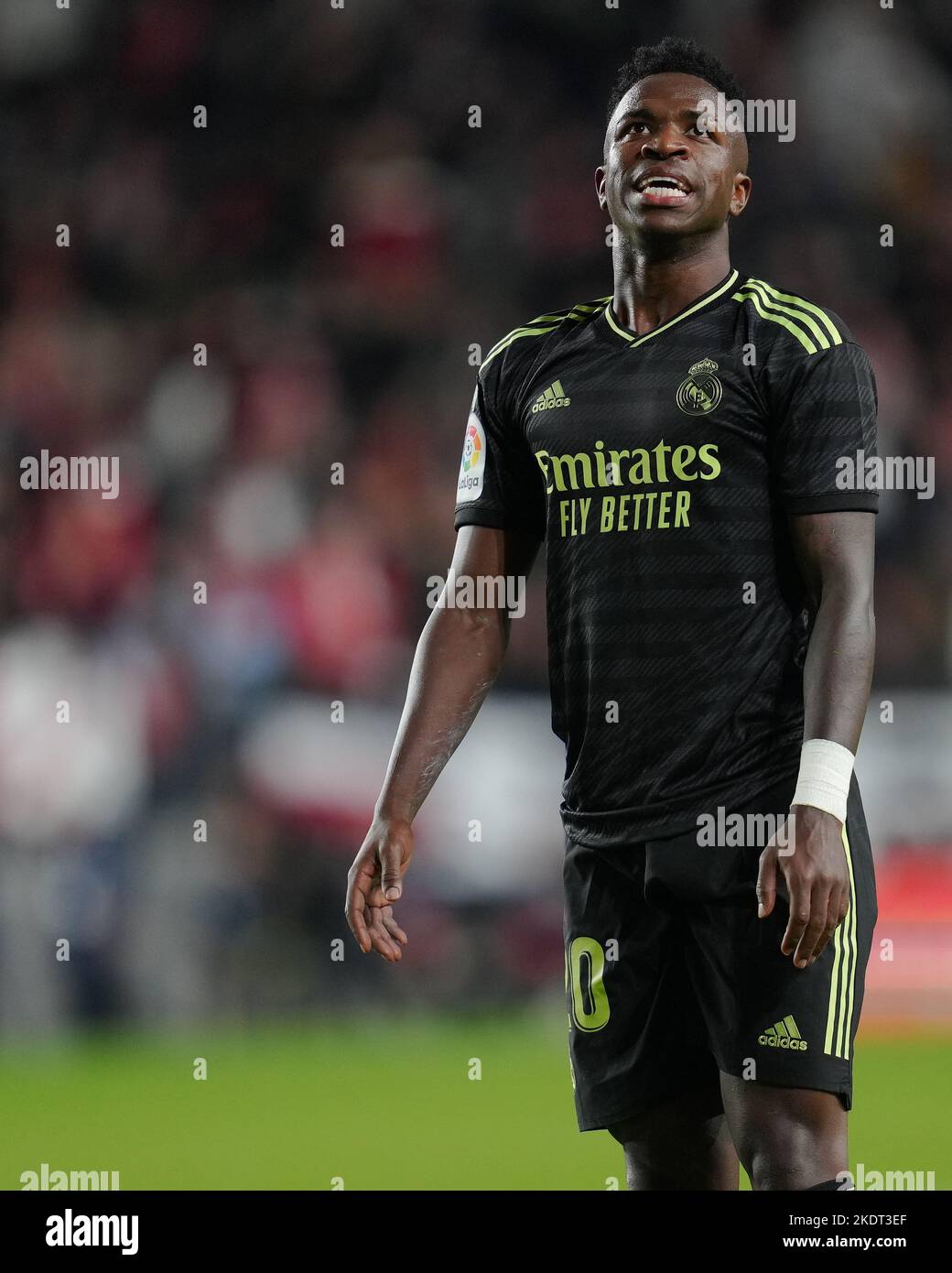 Vinicius Jr of Real Madridduring the La Liga match between Rayo ...