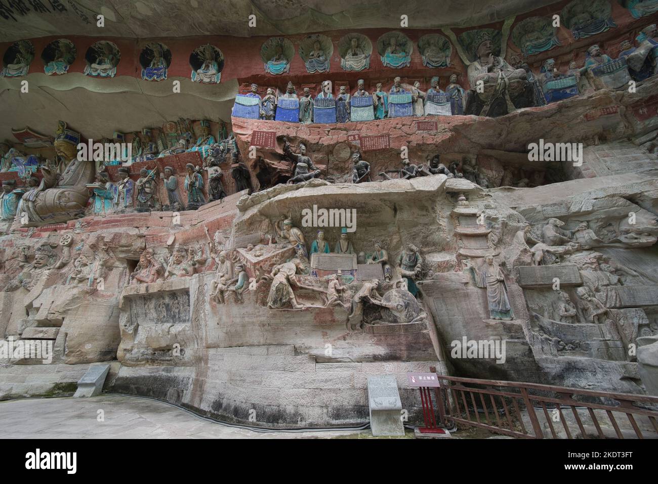 Chongqing dazu grottoes Stock Photo - Alamy