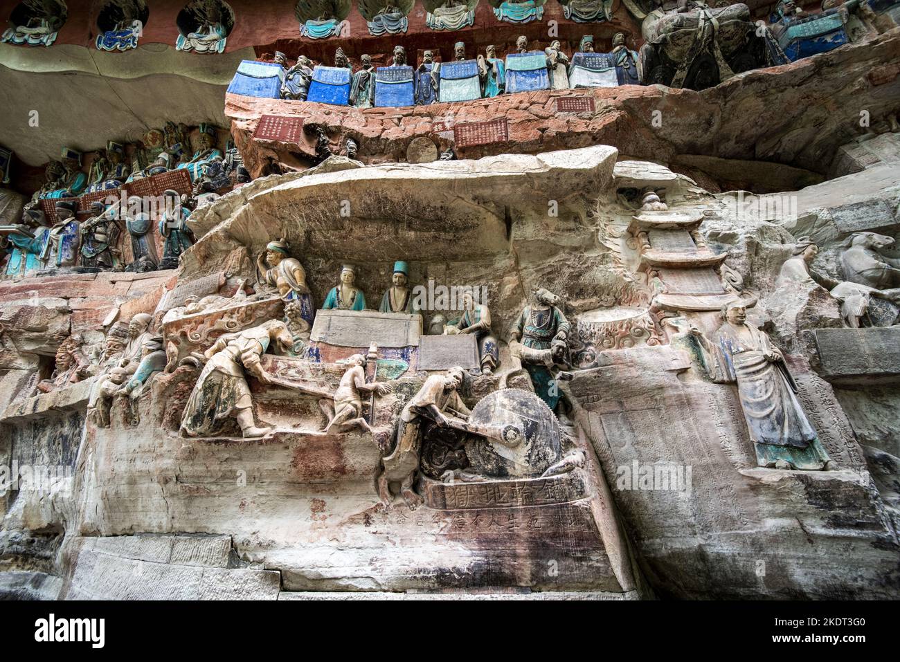Dazu grottoes hi-res stock photography and images - Alamy