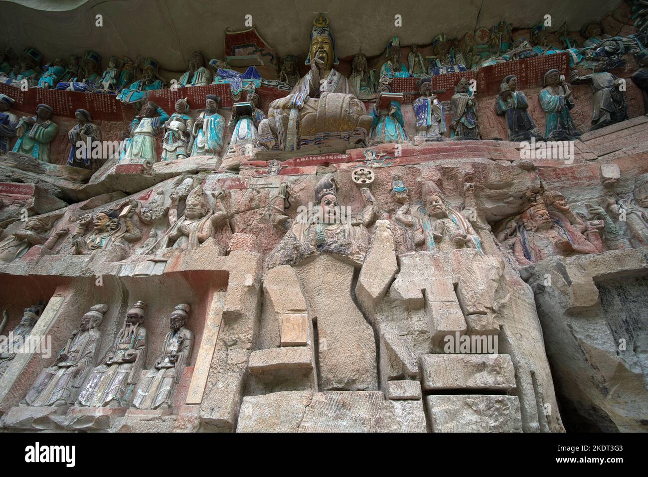 Chongqing dazu grottoes Stock Photo - Alamy