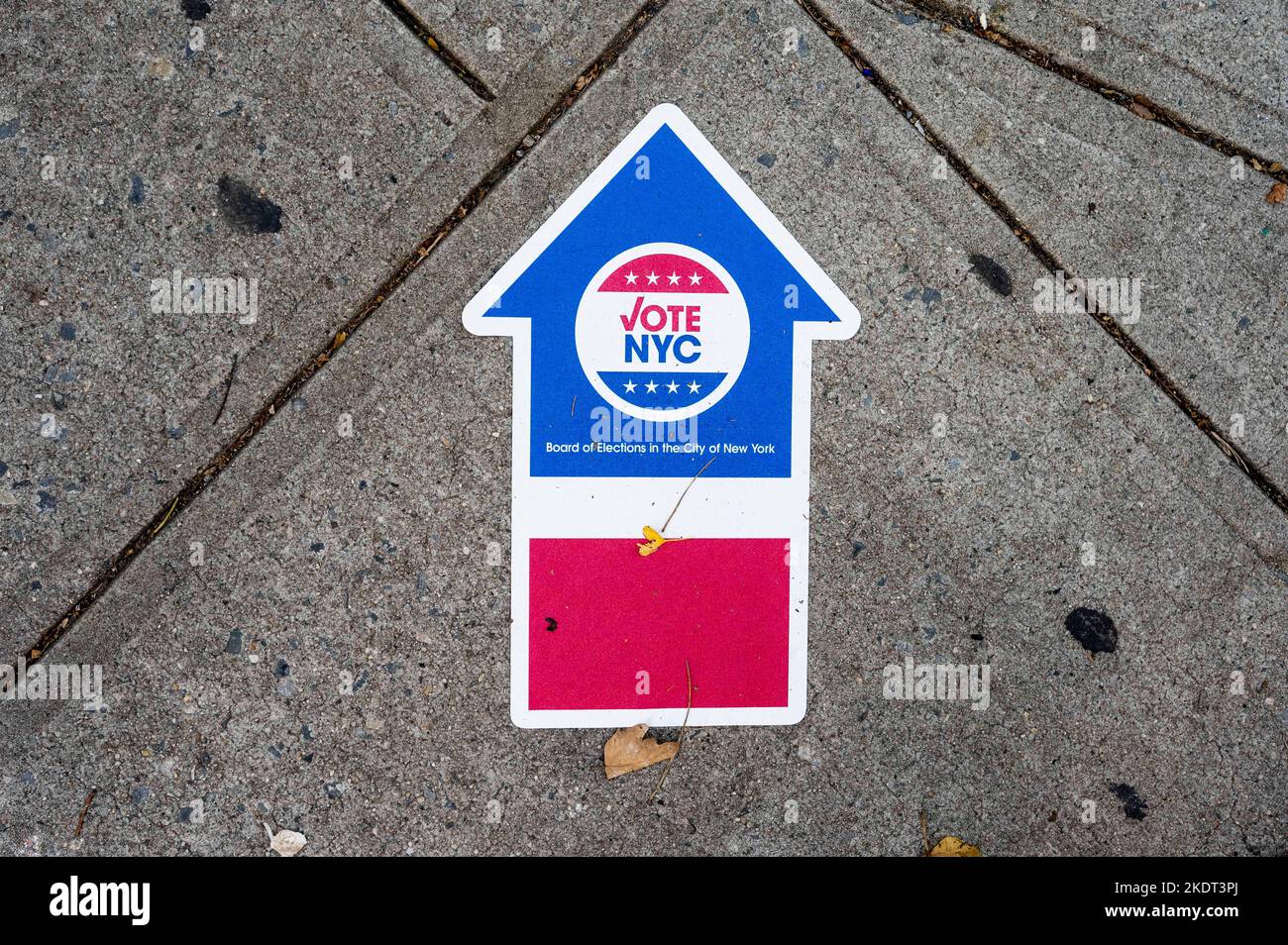 November 8, 2022, New York City, New York, United States: Sign saying ...