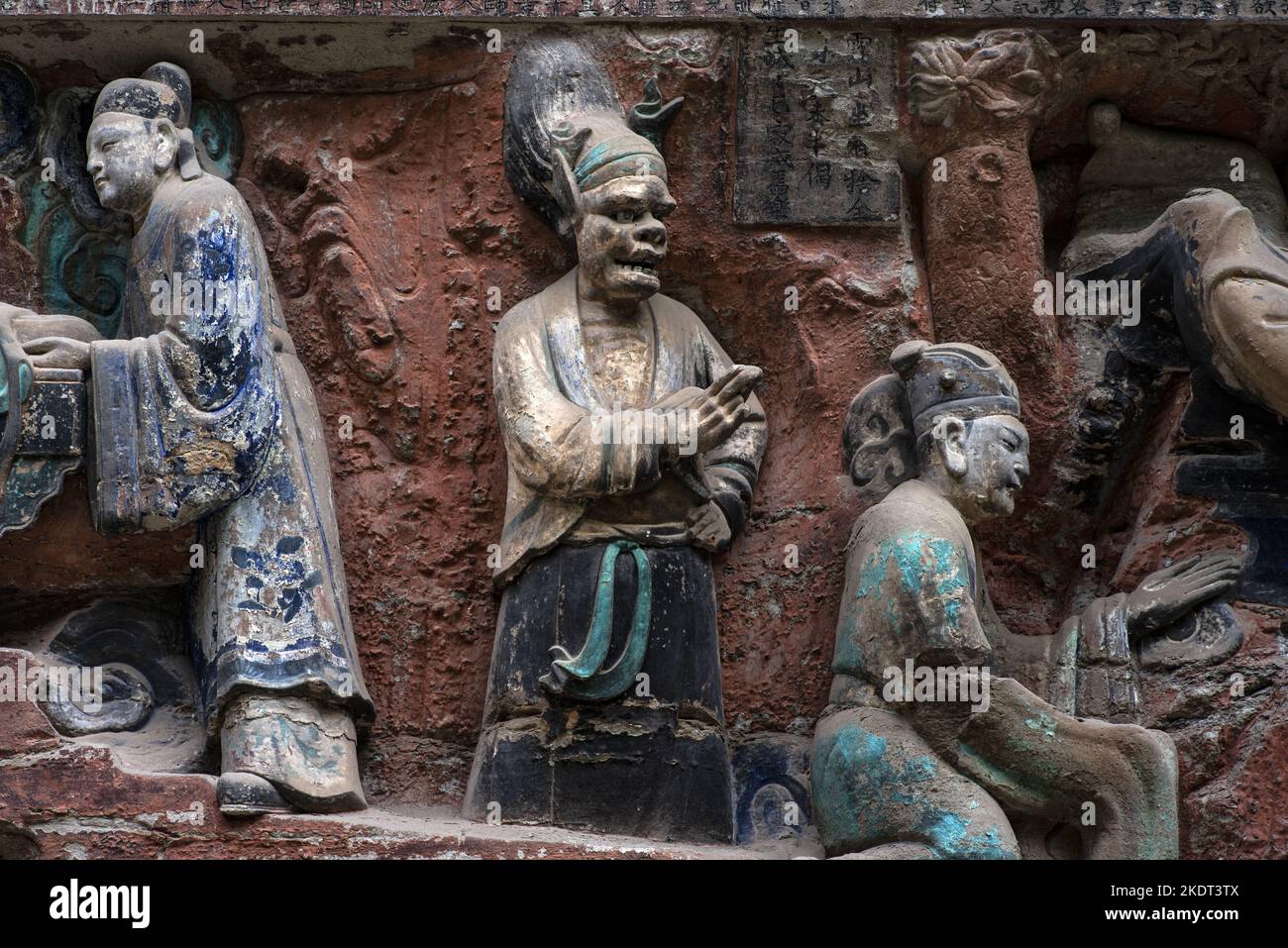 Chongqing dazu grottoes Stock Photo - Alamy