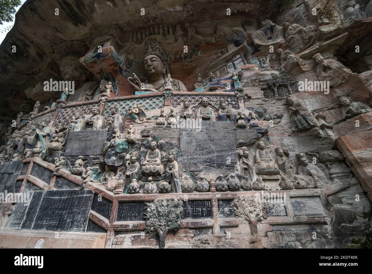 Chongqing dazu grottoes Stock Photo - Alamy