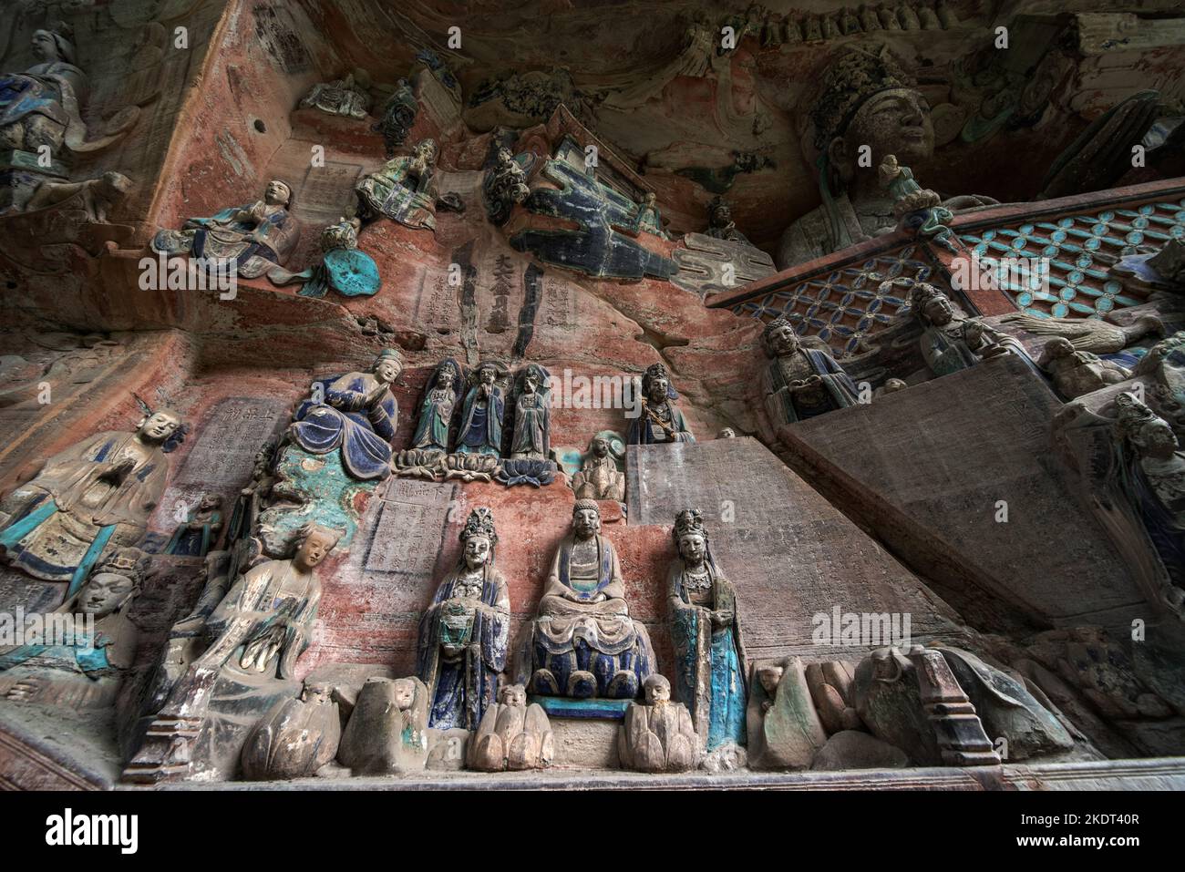 Chongqing dazu grottoes Stock Photo - Alamy