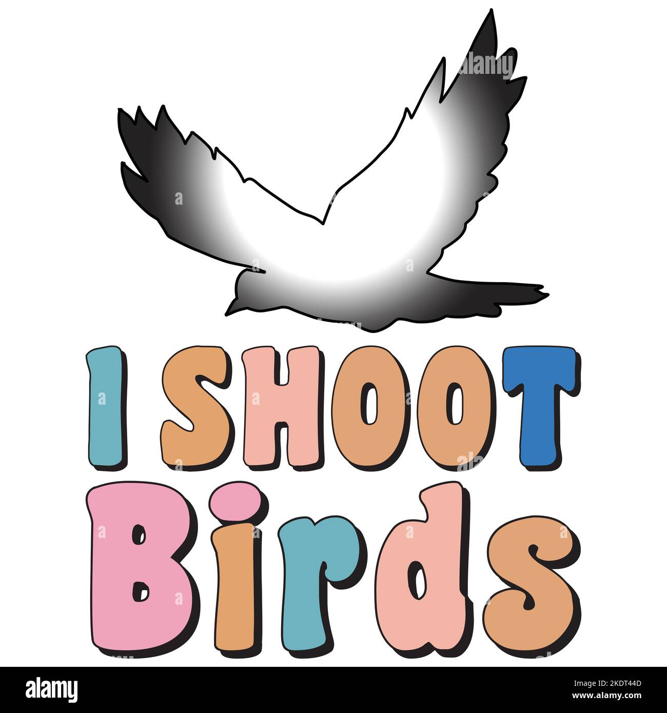 Shoot birds Stock Vector Images - Alamy