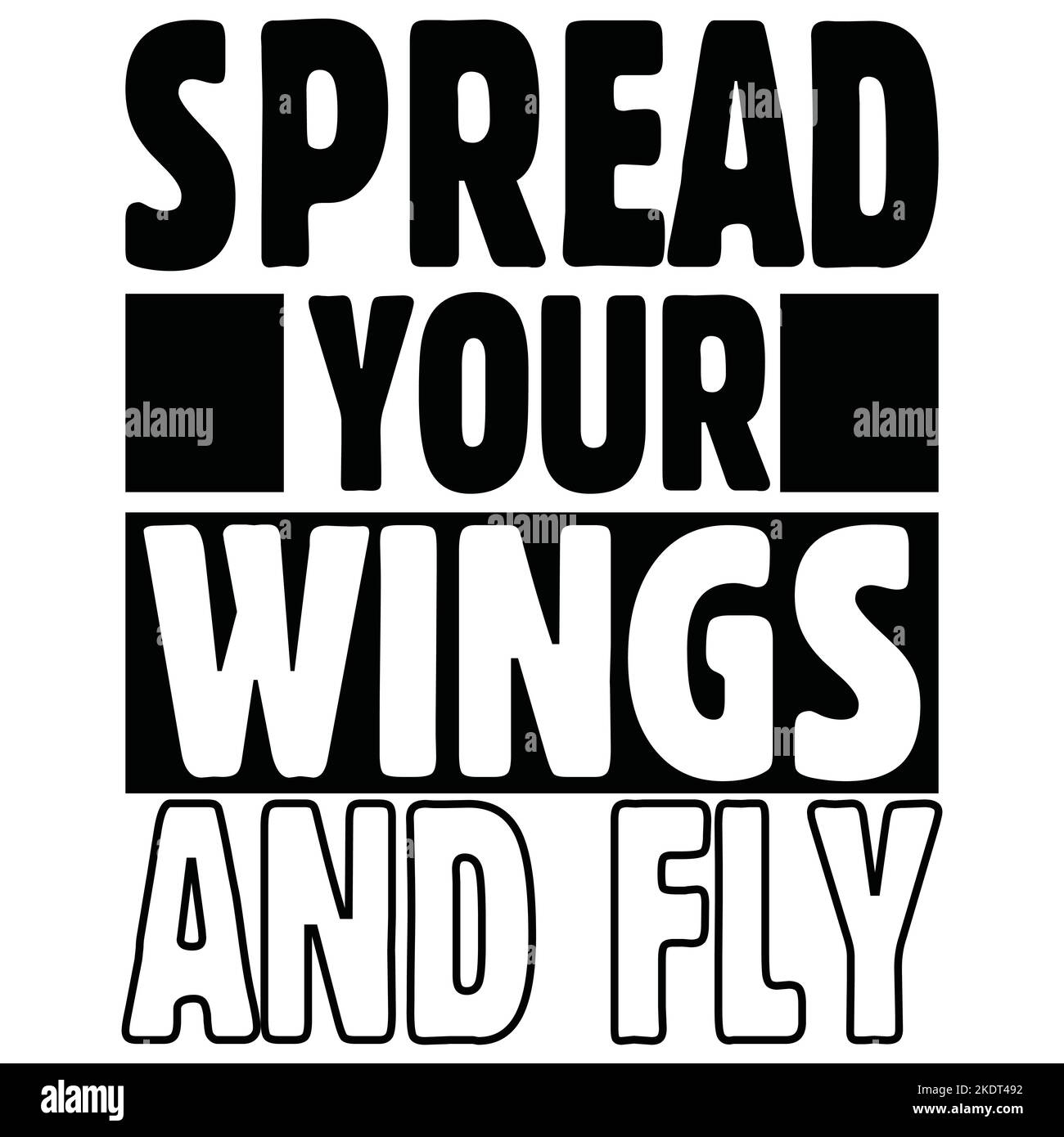 Standing wings spread Stock Vector Images - Alamy