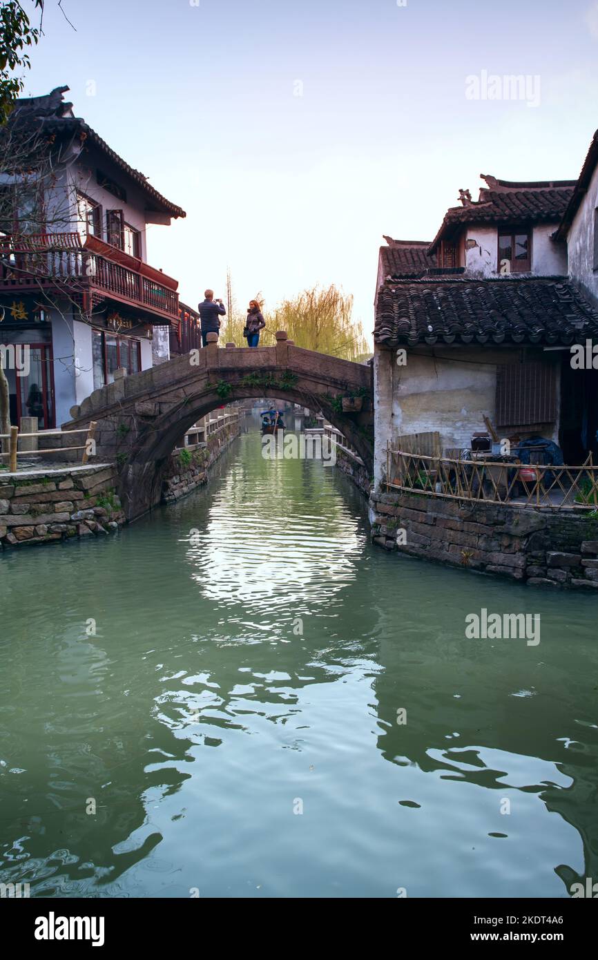 The ancient town of suzhou Stock Photo - Alamy
