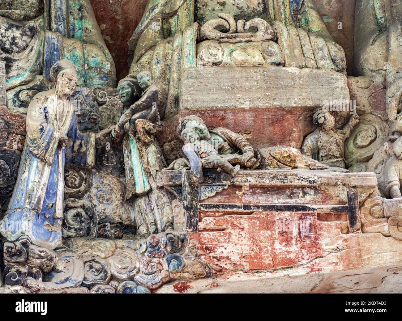 Chongqing dazu grottoes Stock Photo - Alamy