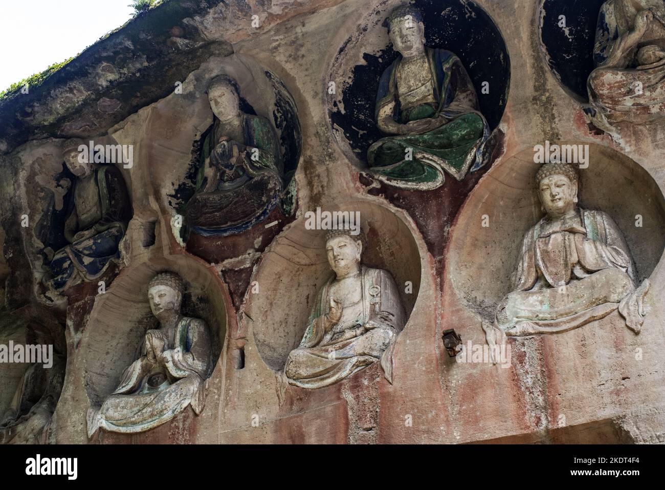 Chongqing dazu grottoes Stock Photo - Alamy