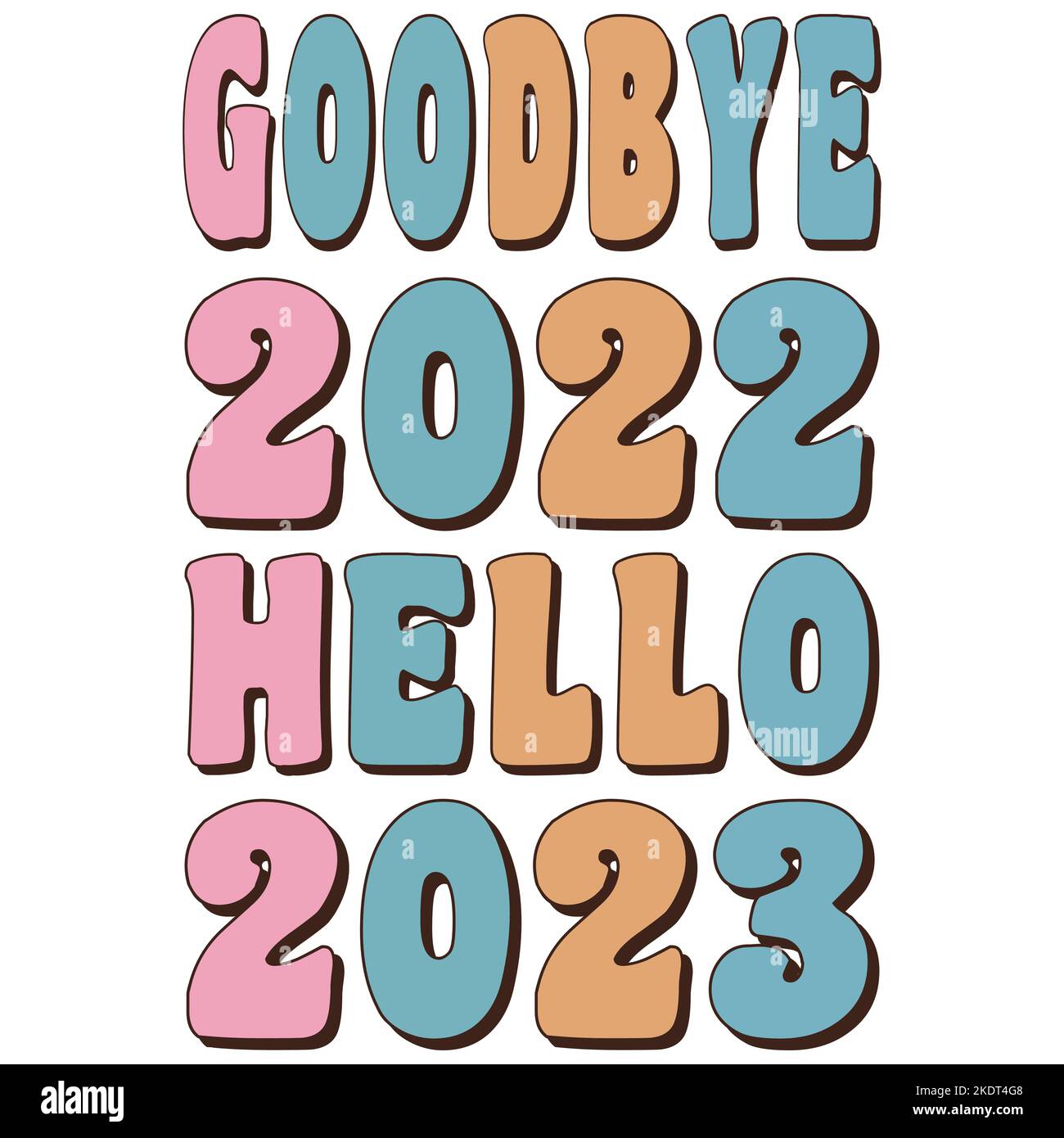 Hello 2023 Stock Vector Images - Alamy