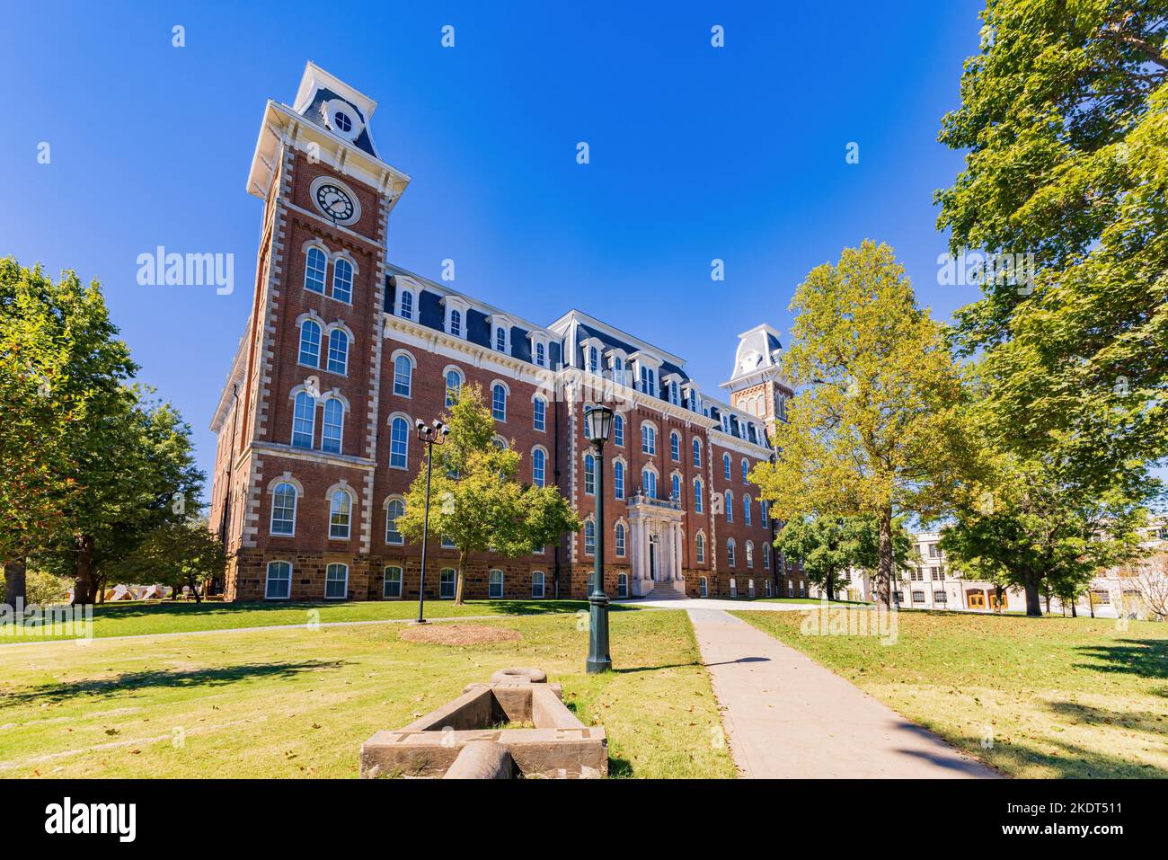 Fayetteville arkansas old main hi-res stock photography and images - Alamy