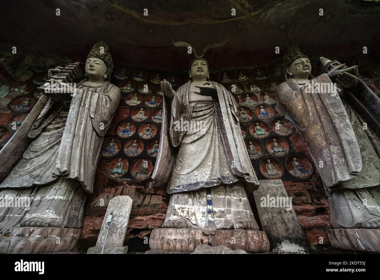 Chongqing dazu grottoes Stock Photo - Alamy