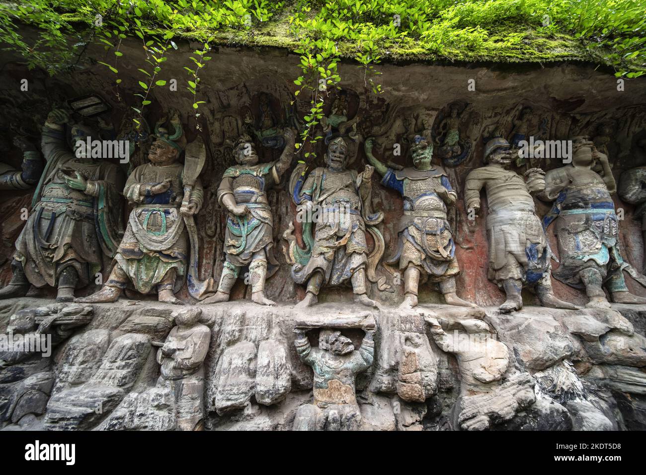 Chongqing dazu grottoes Stock Photo - Alamy