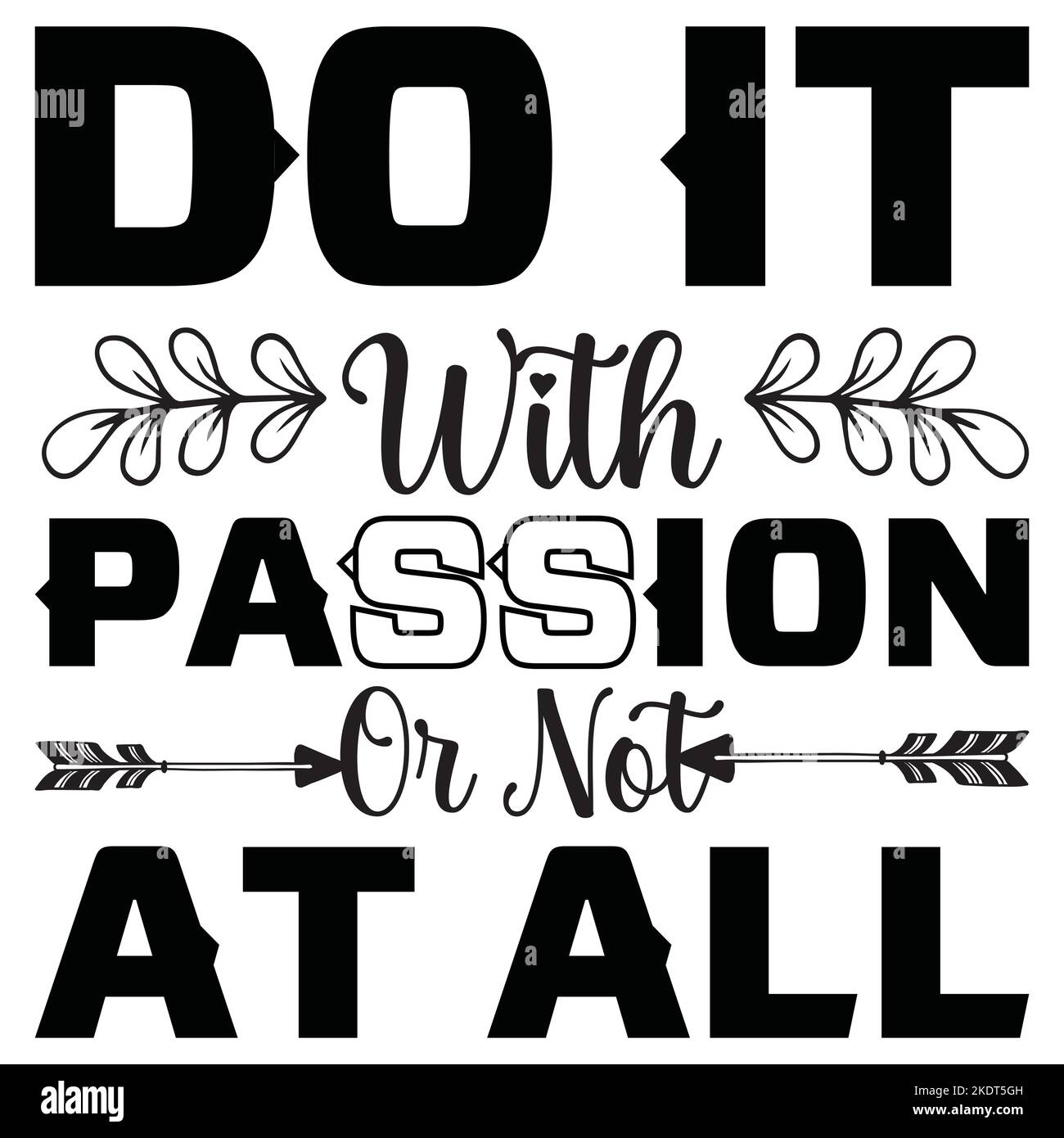 Holly jolly vibes Stock Vector Images - Alamy