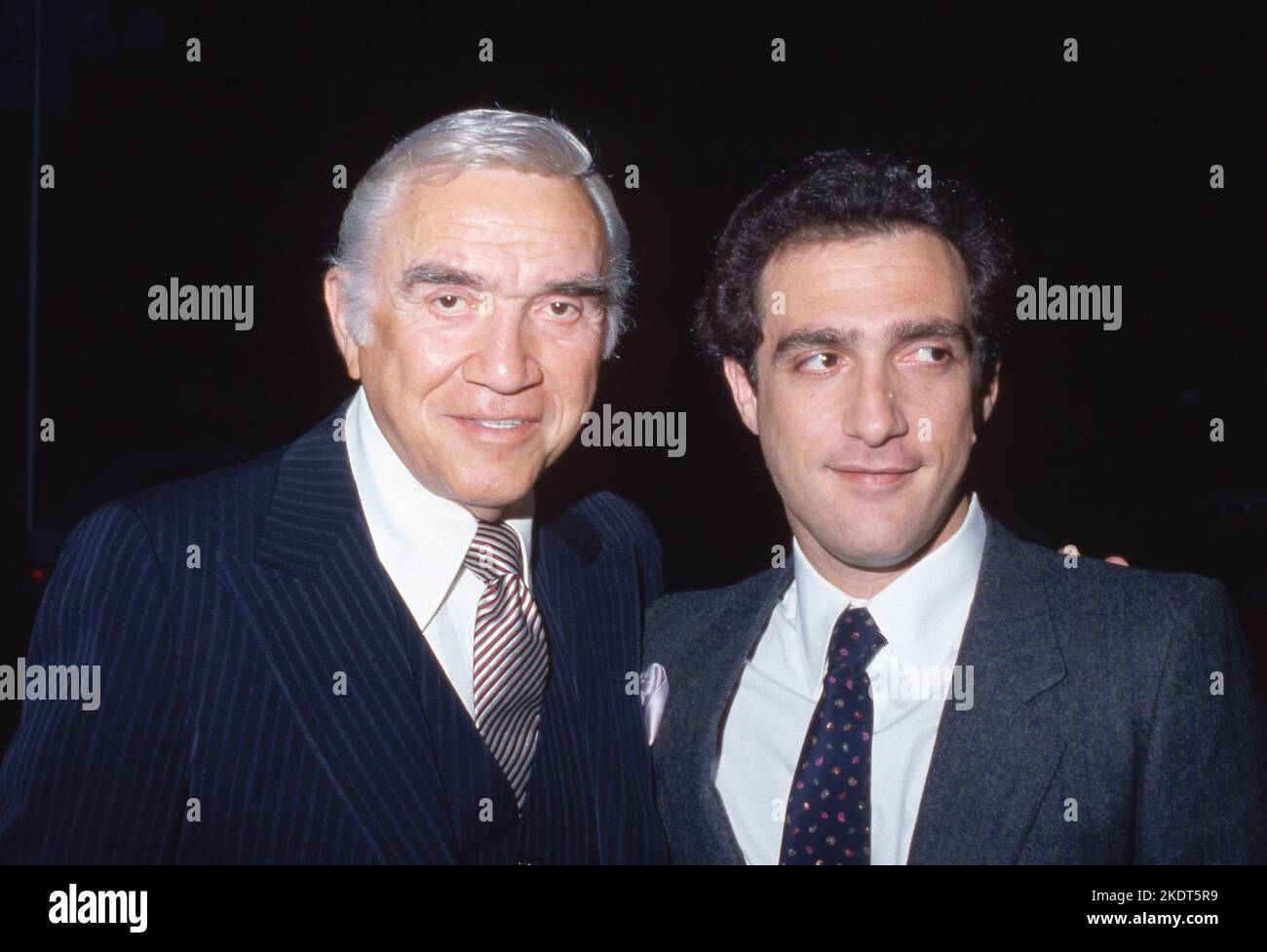 Lorne Greene and son Charles Greene Circa 1980's Credit: Ralph Dominguez/MediaPunch Stock Photo ...