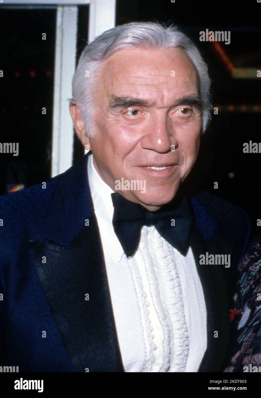 Lorne Greene Circa 1980's Credit: Ralph Dominguez/MediaPunch Stock ...