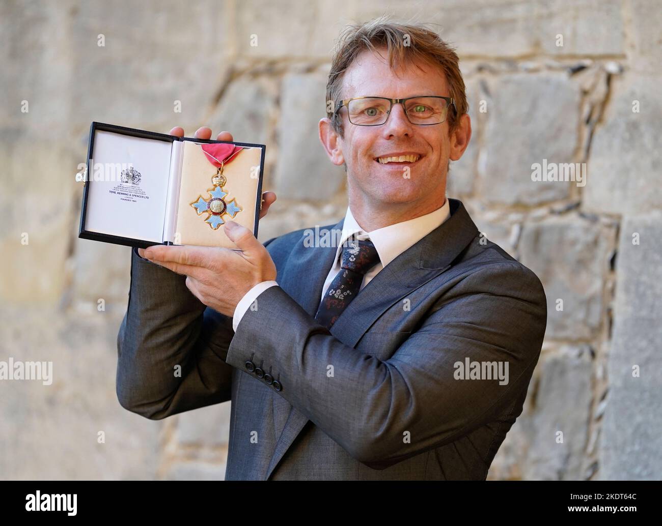 Jody Cundy after being made a CBE(Commander of the Order of the British ...