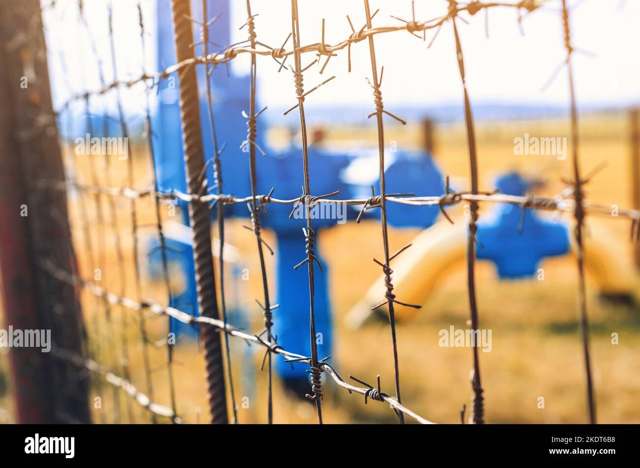 Stretched fence hi-res stock photography and images - Alamy