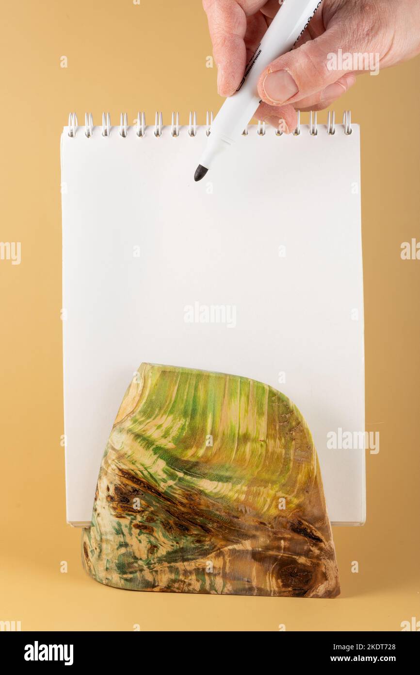 Menu holder stand hi-res stock photography and images - Alamy
