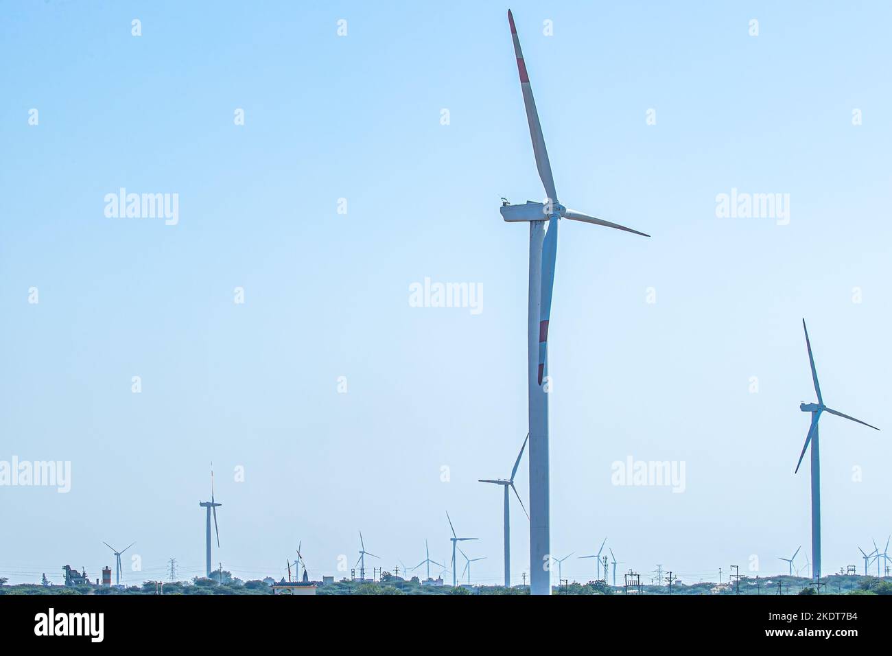 A Wind Mill farm house Stock Photo - Alamy