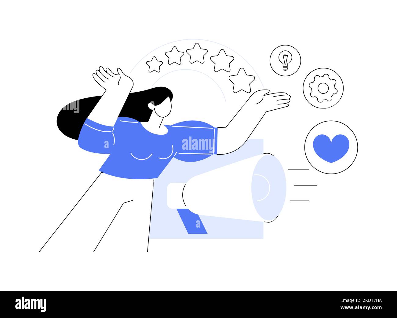 Brand persona abstract concept vector illustration Stock Vector Image ...