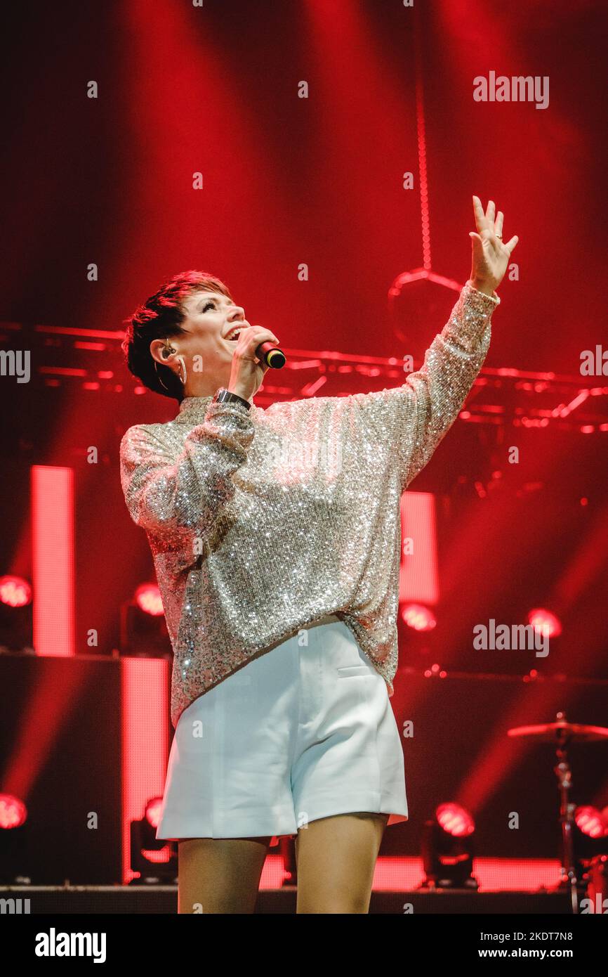 Zürich, Switzerland. 29th, October 2022. The Swiss singer Francine ...
