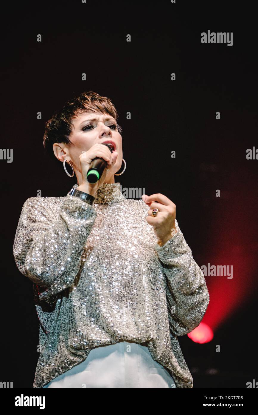 Zürich, Switzerland. 29th, October 2022. The Swiss singer Francine ...