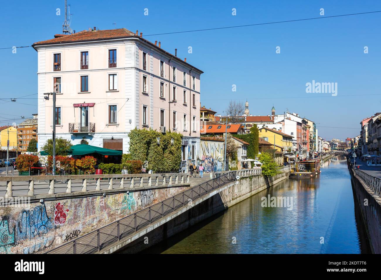 Milan navigli bar hi-res stock photography and images - Alamy