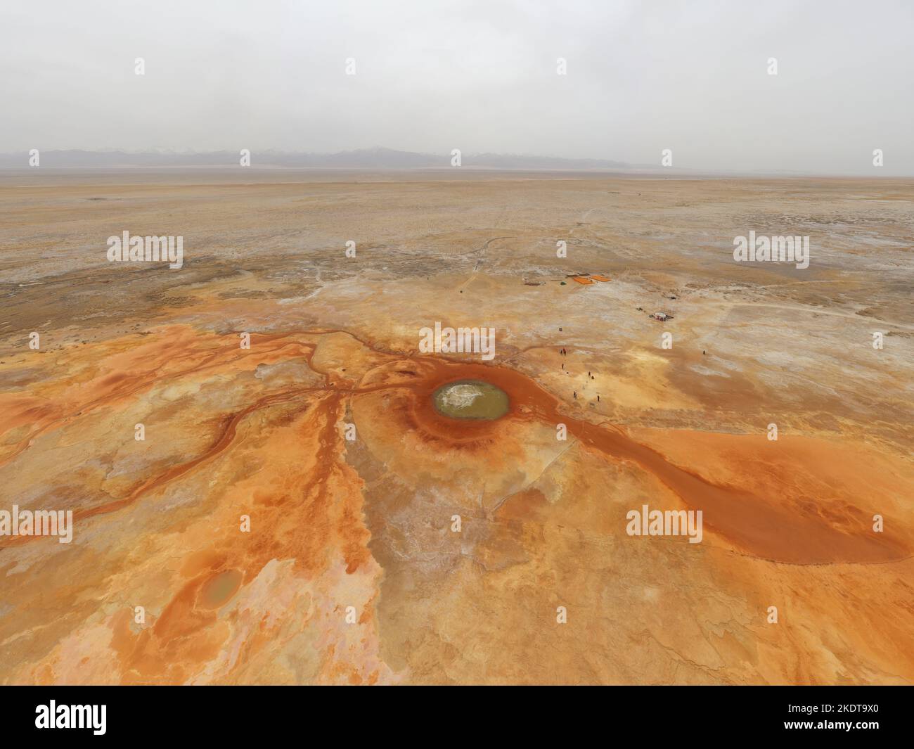 Qinghai Aiken spring aerial Angle Stock Photo - Alamy