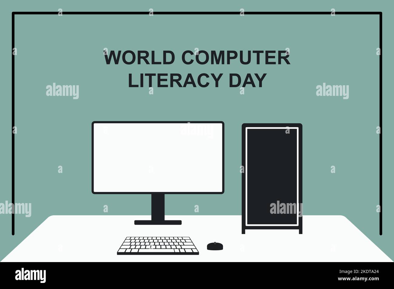 World computer literacy day hi-res stock photography and images - Alamy