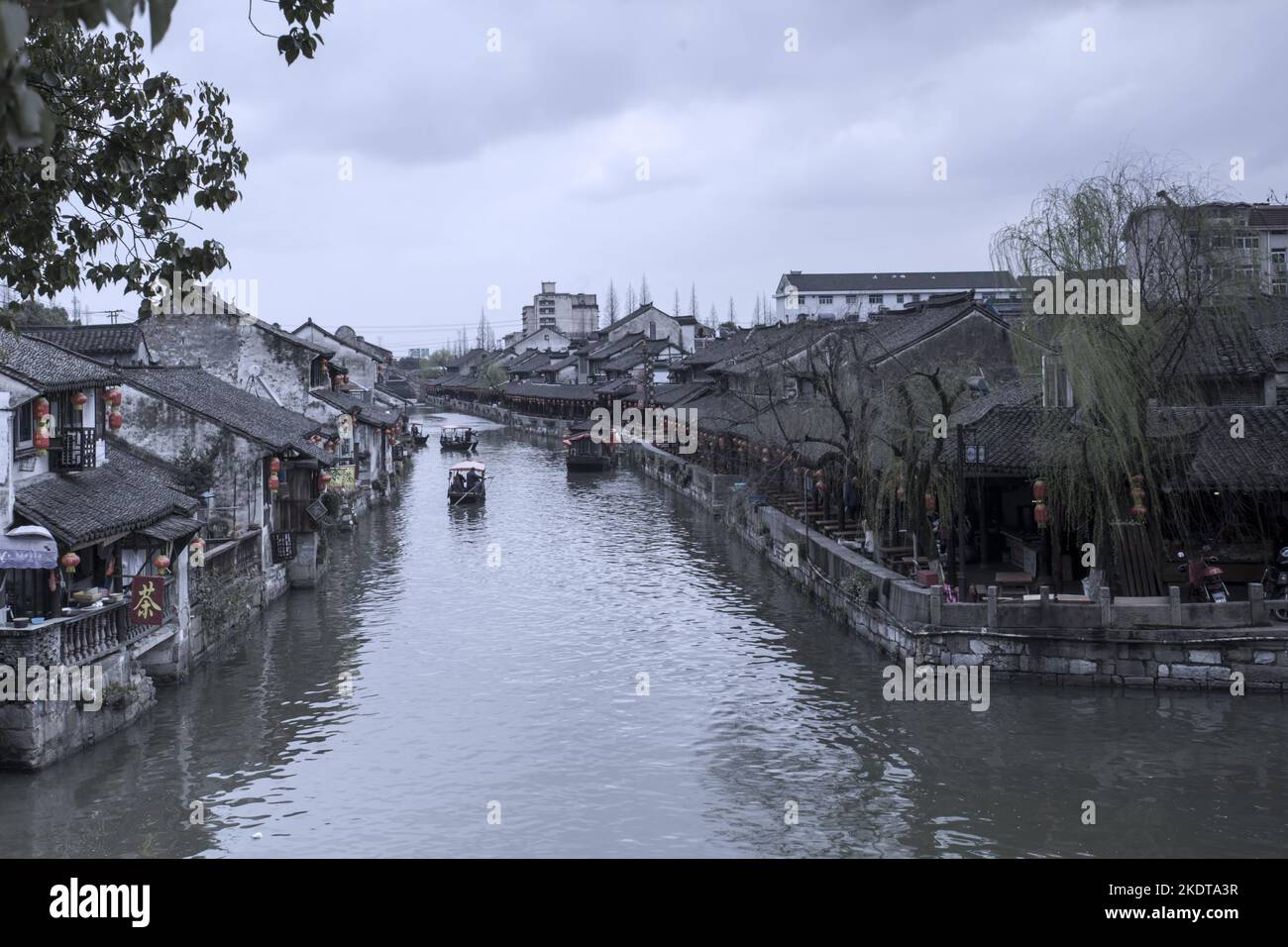 Shanghai fengjing ancient town Stock Photo - Alamy