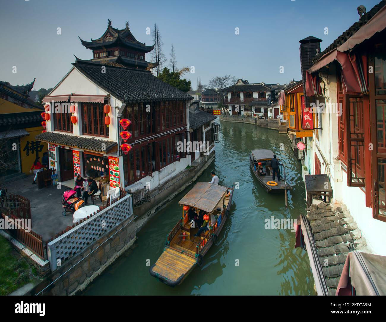 Shanghai fengjing ancient town Stock Photo - Alamy