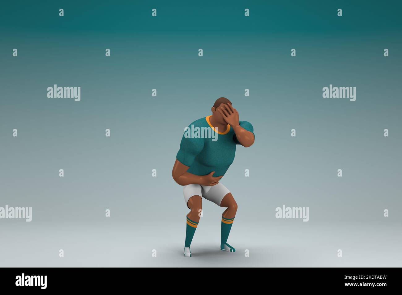 3d sad white people hi-res stock photography and images - Alamy