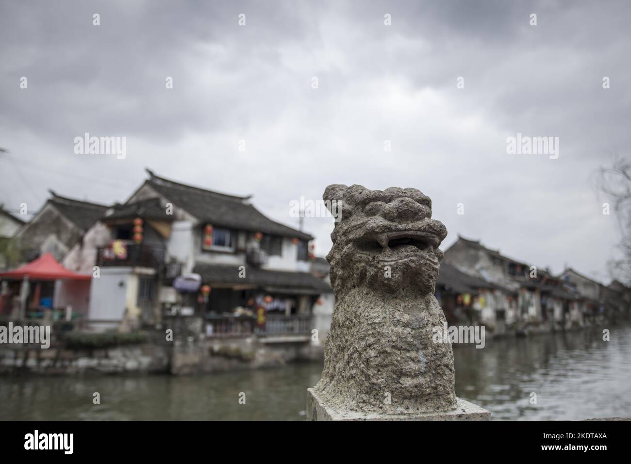 Shanghai fengjing ancient town Stock Photo - Alamy