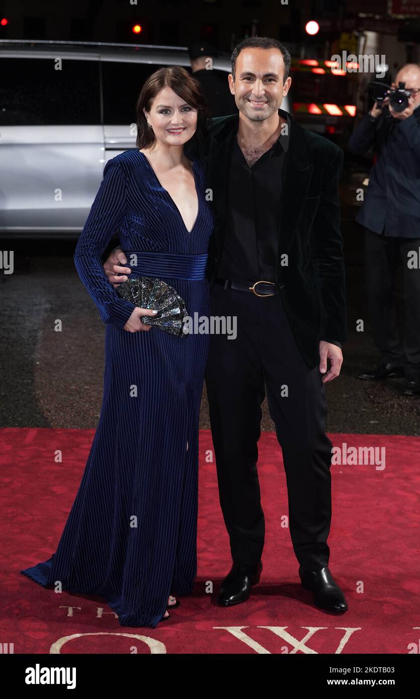 Cressida Trew and Khalid Abdalla arrive at the World premiere of The ...