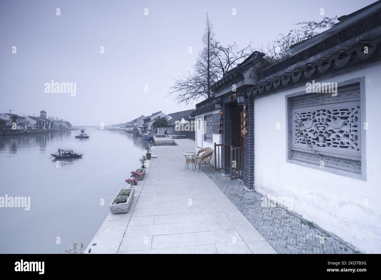Shanghai fengjing ancient town Stock Photo - Alamy