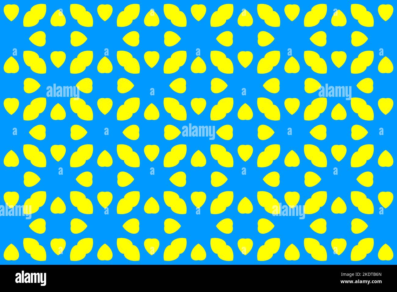 Geometric pattern in the colors of the national flag of Palau. The ...