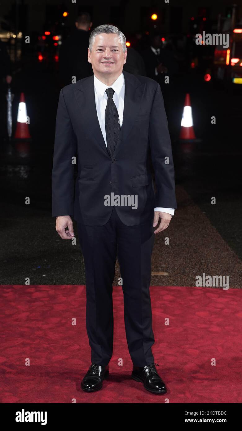 Ted Sarandos. Co-CEO and Chief Content Officer at Netflix arrives at the World premiere of The ...
