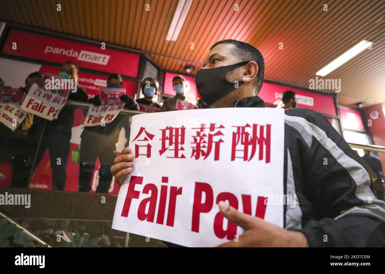 Couriers from delivery platform Foodpanda protest for fair pay in ...