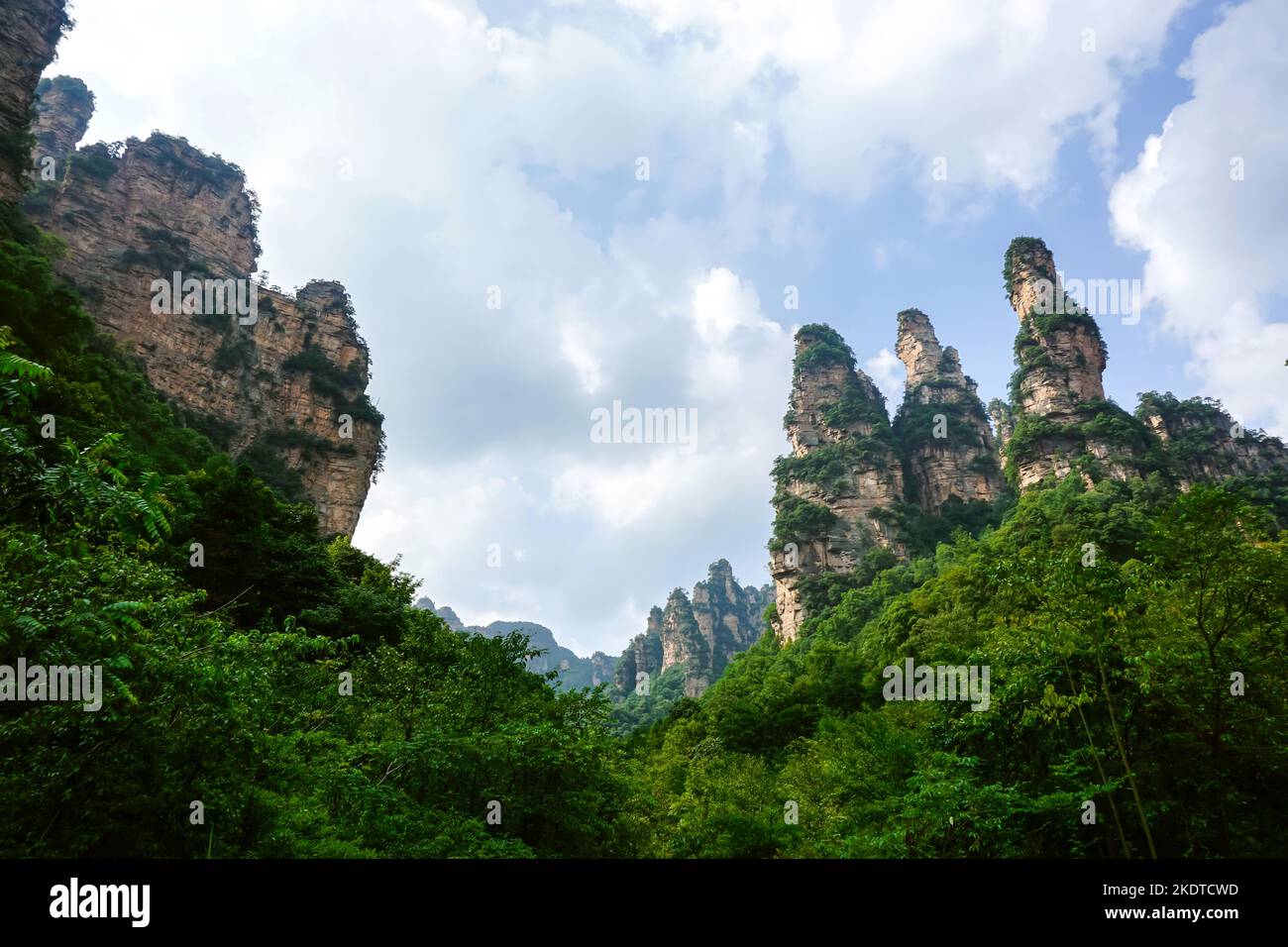 Shili Gallery, Zhangjiajie, Hunan Province Stock Photo - Alamy