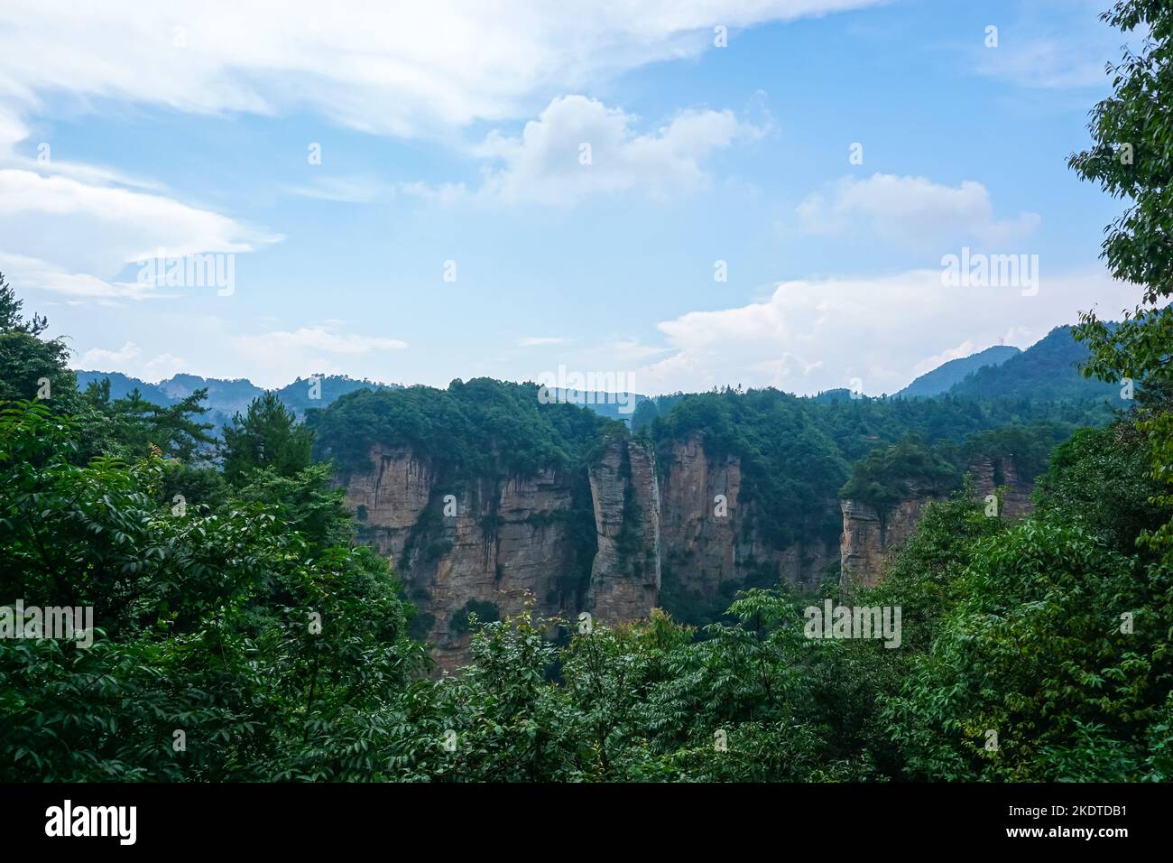 Tianzi Mountain, Zhangjiajie, Hunan Province Stock Photo - Alamy