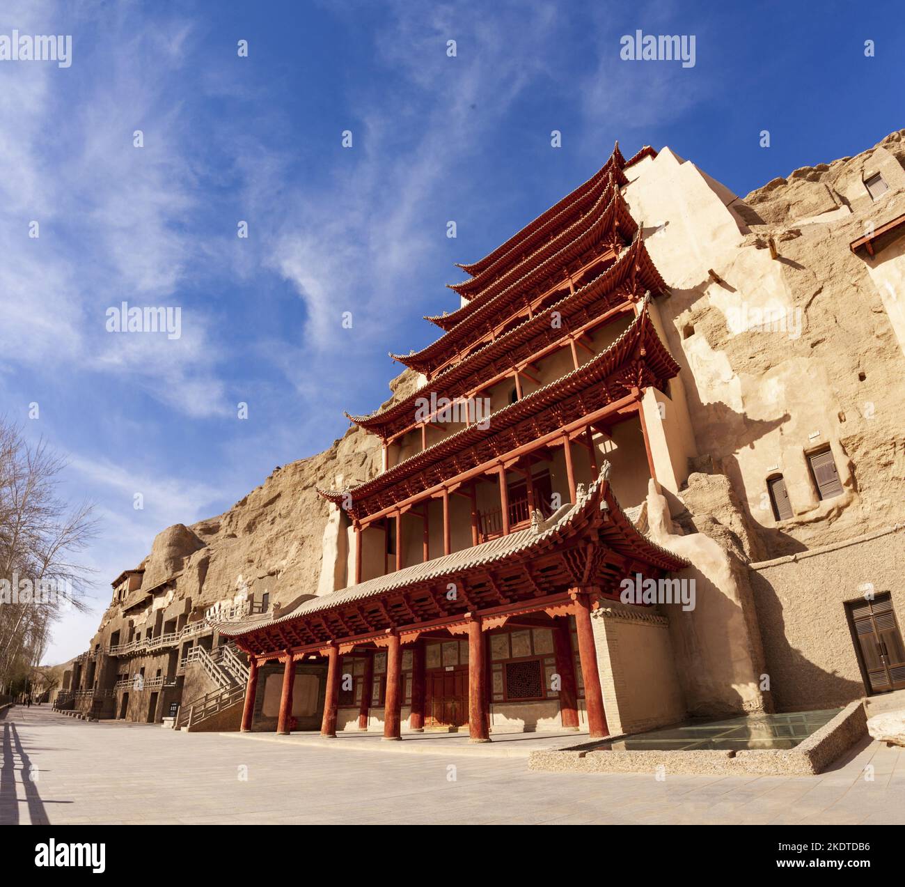 Dunhuang mogao grottoes Stock Photo - Alamy
