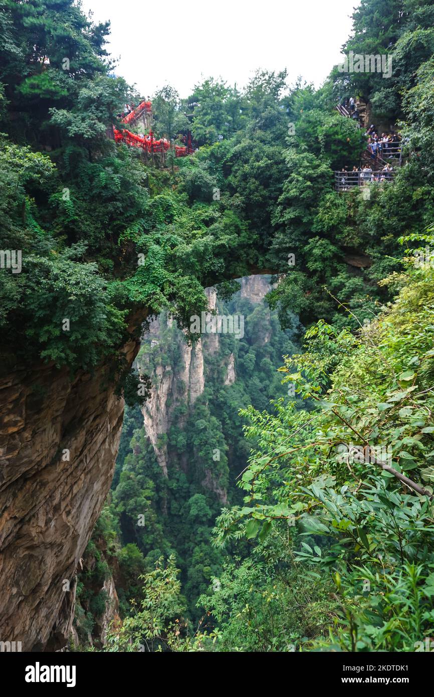 Zhangjiajie china bridge hi-res stock photography and images - Alamy