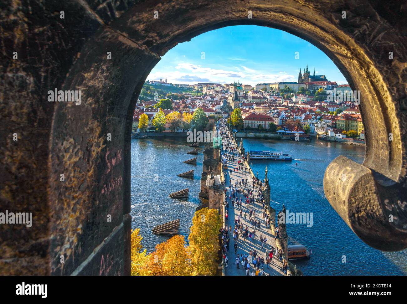 Culture bridge prague style hi-res stock photography and images - Alamy