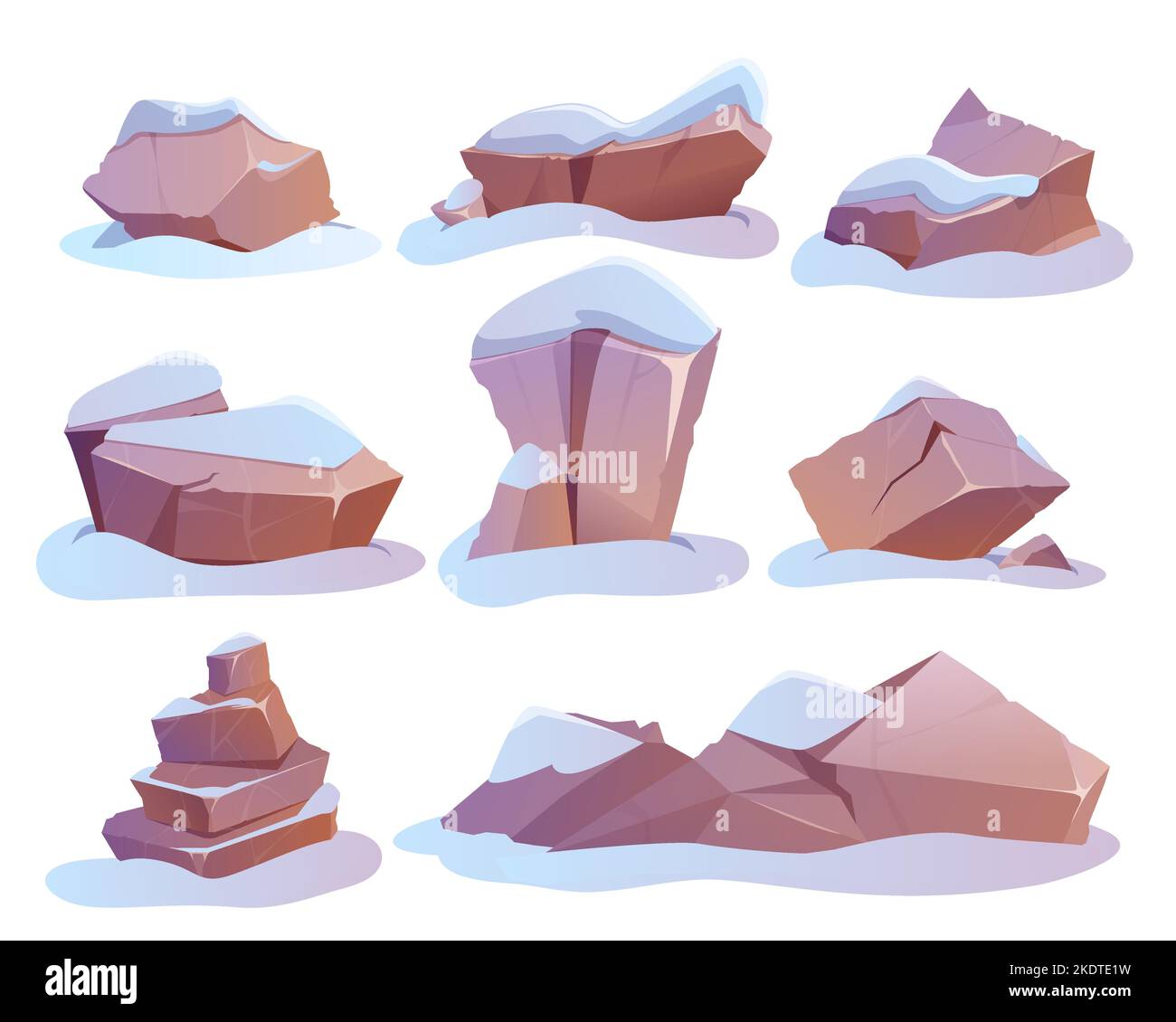 Concrete blocks debris Stock Vector Images - Alamy