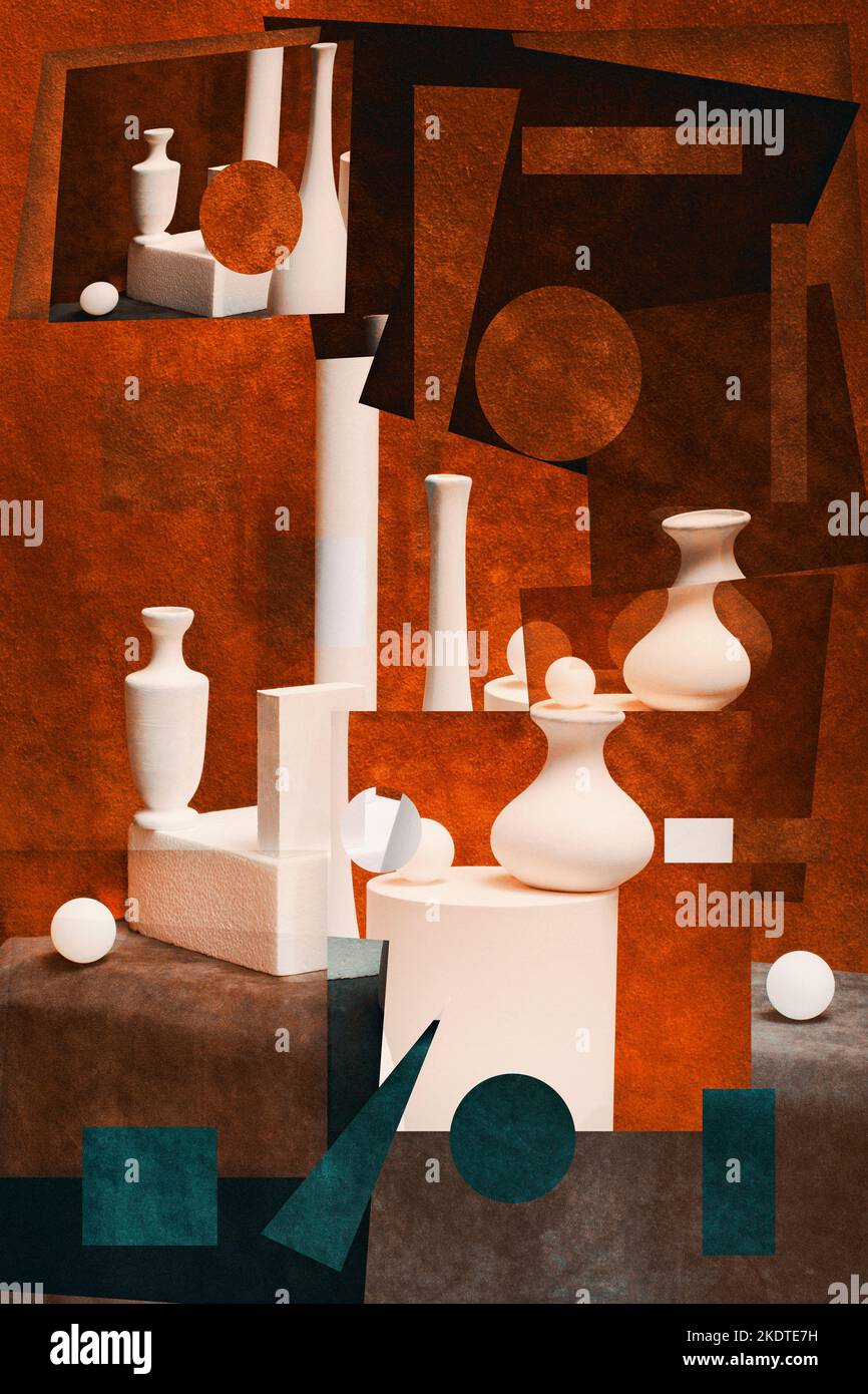 Abstraction of figures hi-res stock photography and images - Alamy