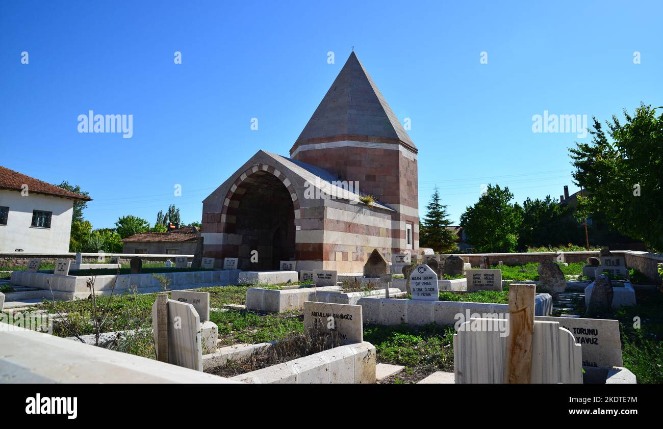 Shah Sultan Hatun Tomb located in Yozgat, Turkey was built in 1500 ...