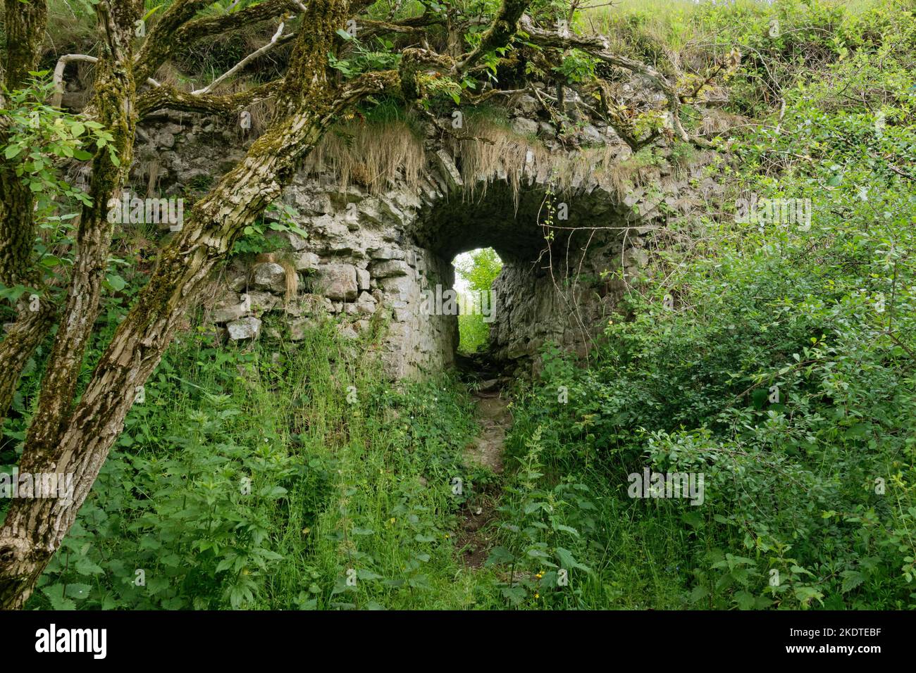 Kenfig castle hi-res stock photography and images - Alamy