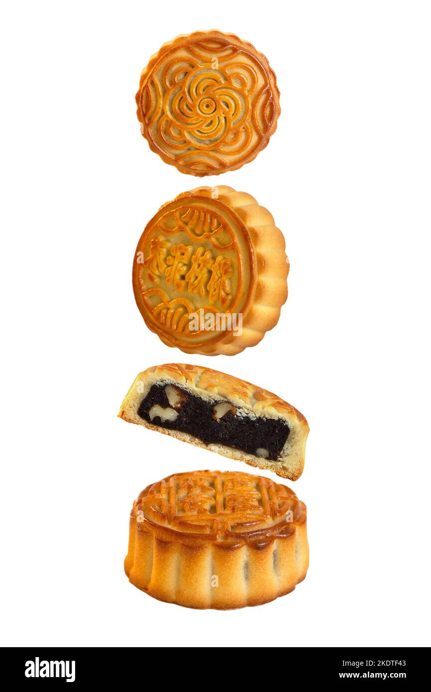 Mid Autumn Festival moon cake Stock Photo - Alamy