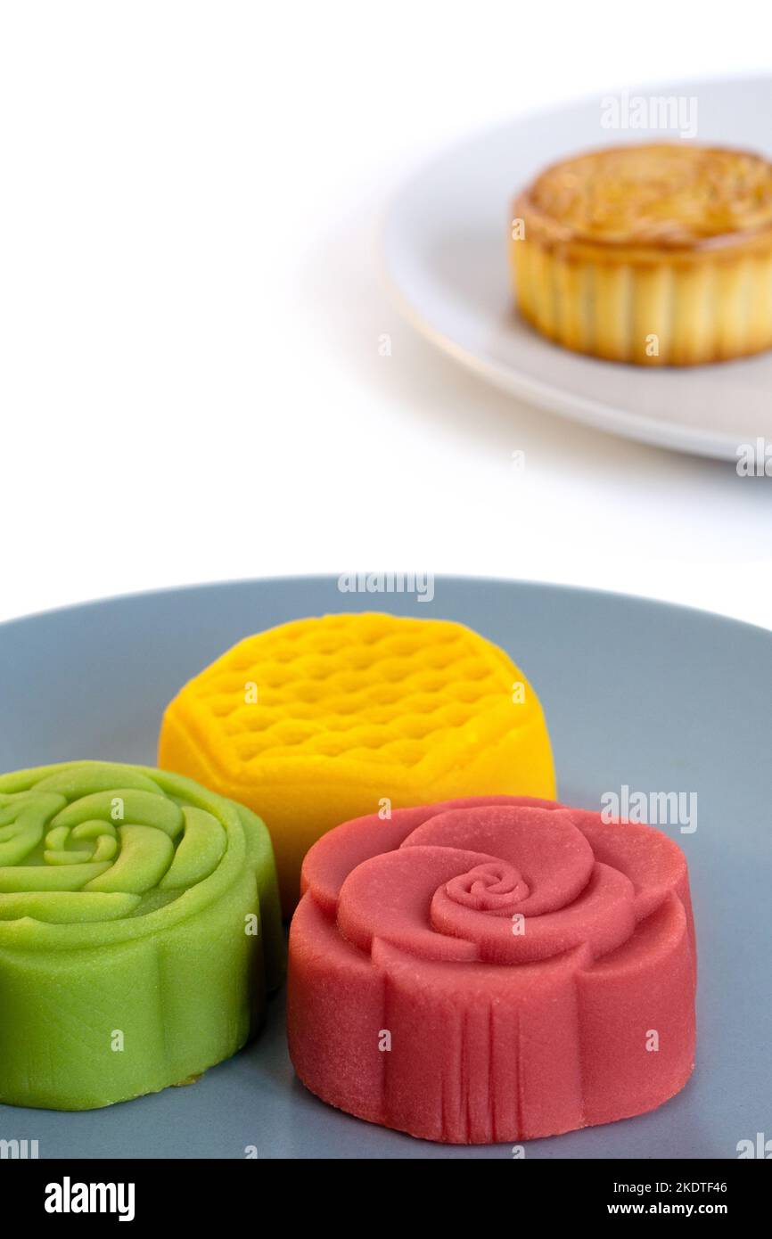 Mid Autumn Festival moon cake Stock Photo - Alamy
